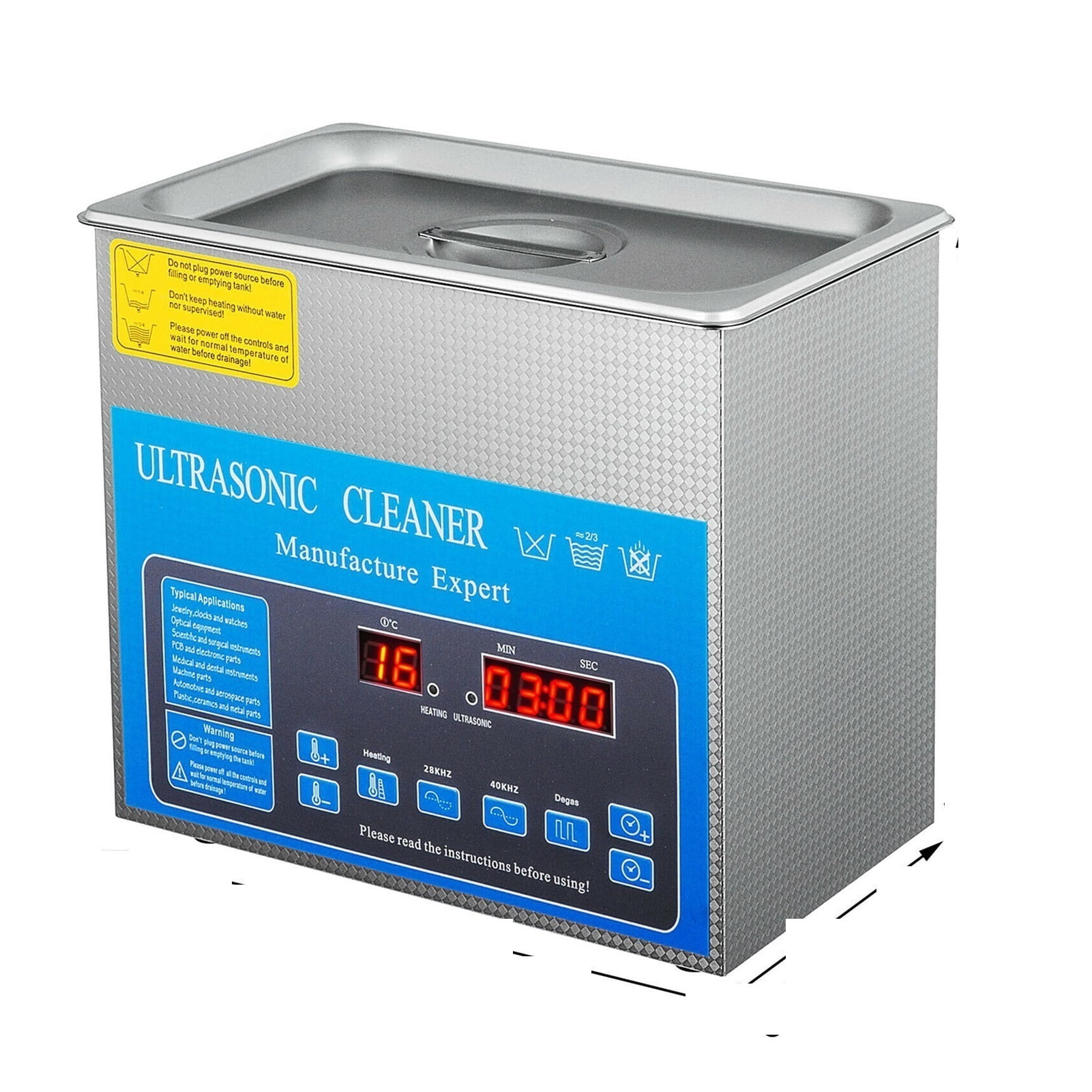 2L 3.2L 6L 10L 22L 30L Ultrasonic Cleaner With Double-Frequence Digital ...