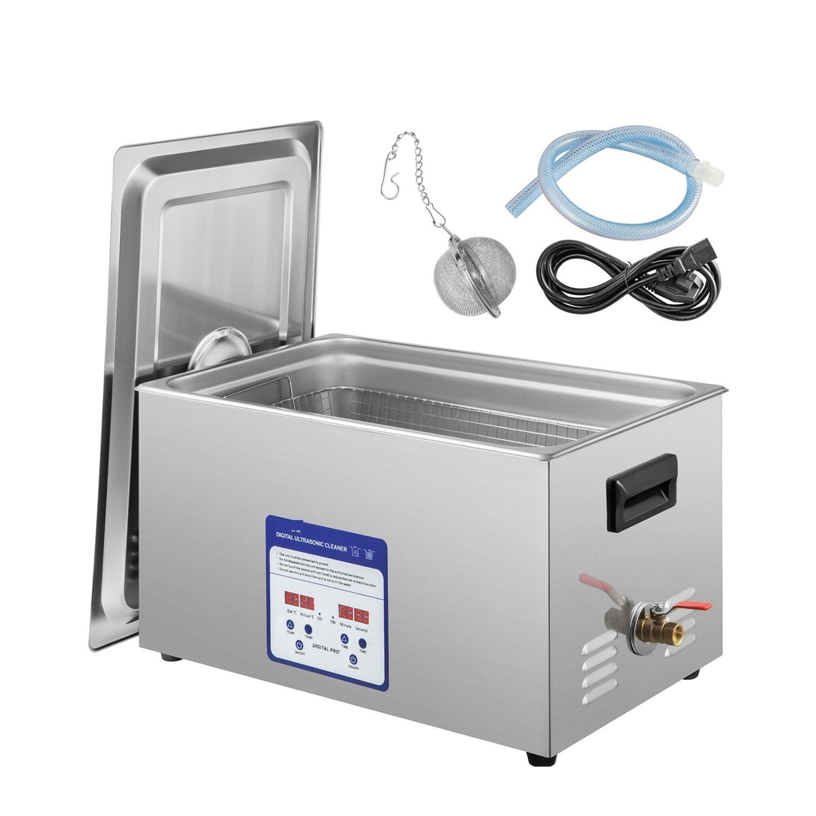 2L 3L 6L 10L 15L 22L 30L Ultrasonic Cleaner 316 Stainless Steel Mini ...