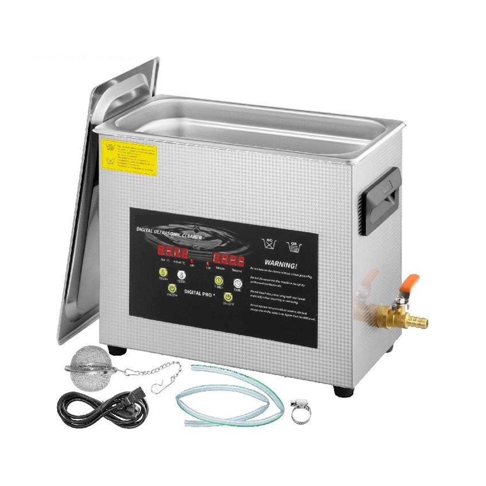 2L 3L 6L 10L 15L Ultra Cleaner 40KHz Powerful Transducer Mini Portable ...