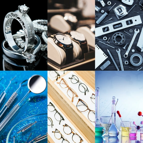 2L Digital Ultrasonic Cleaner 40kHz 304 Stainless Steel with Timer 110V ...