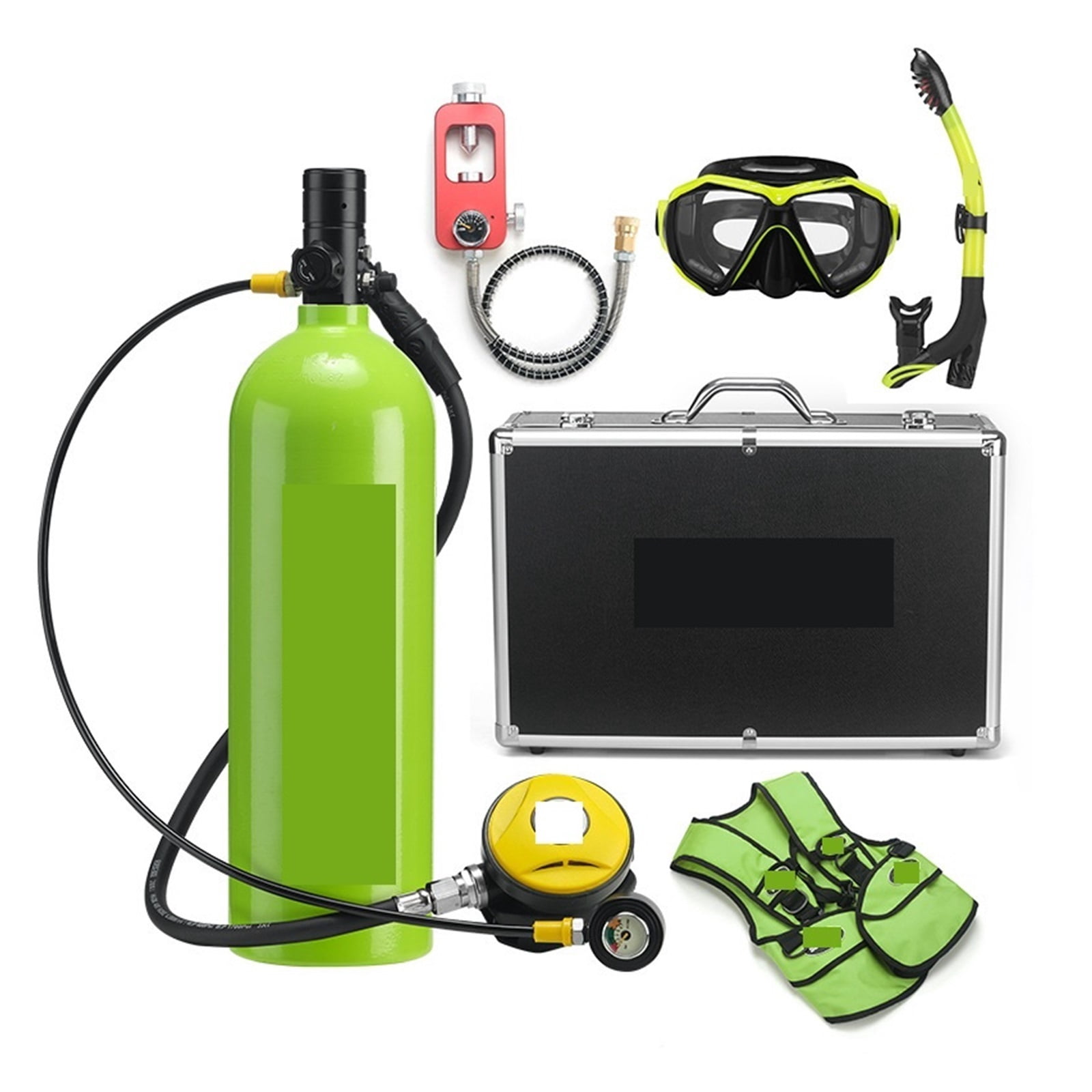 2L Diving Respirator Diving Equipment Aluminum Bottle Gas Cylinder ...
