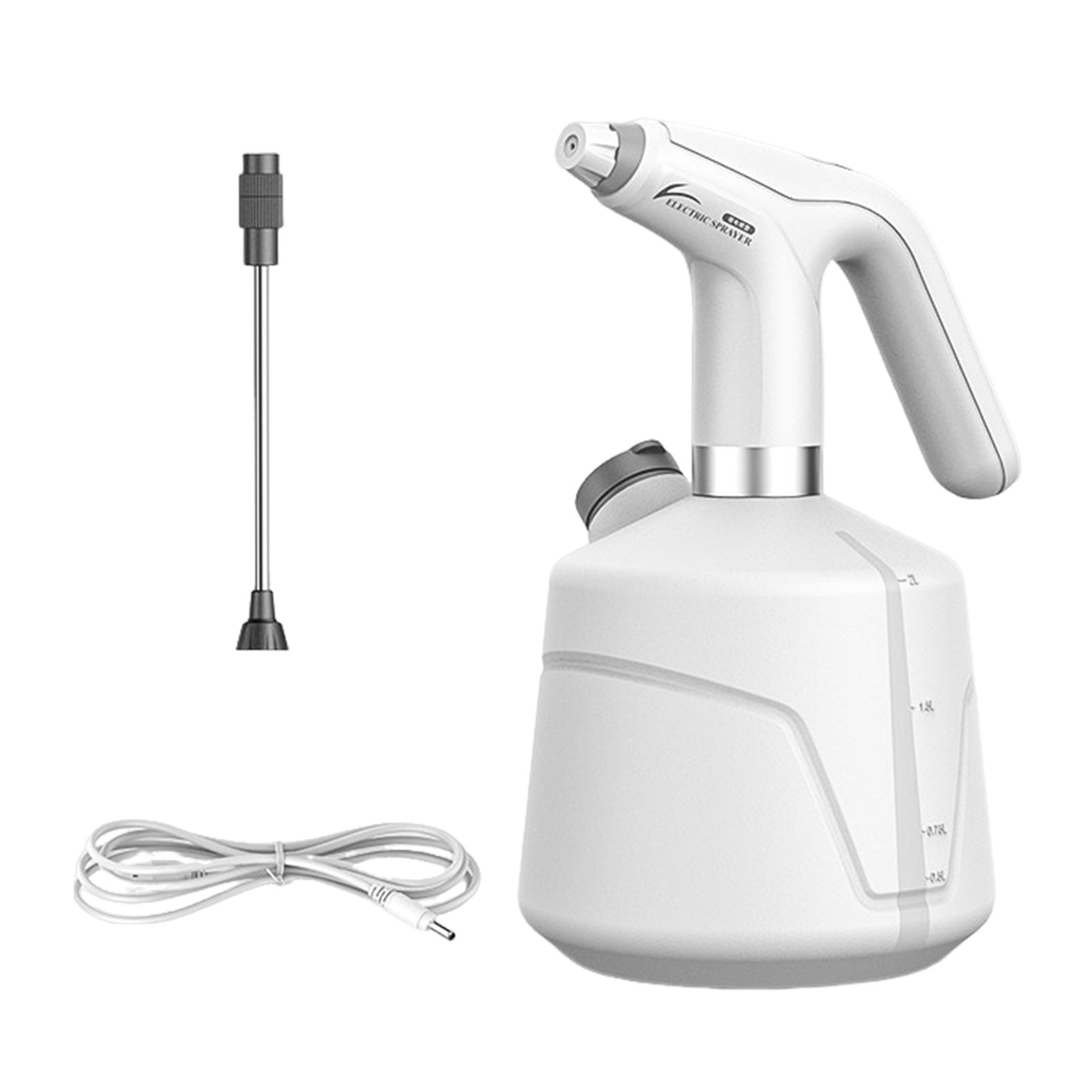 2L Electric Spray Bottle USB Rechargeable Garden Sprayer with ...