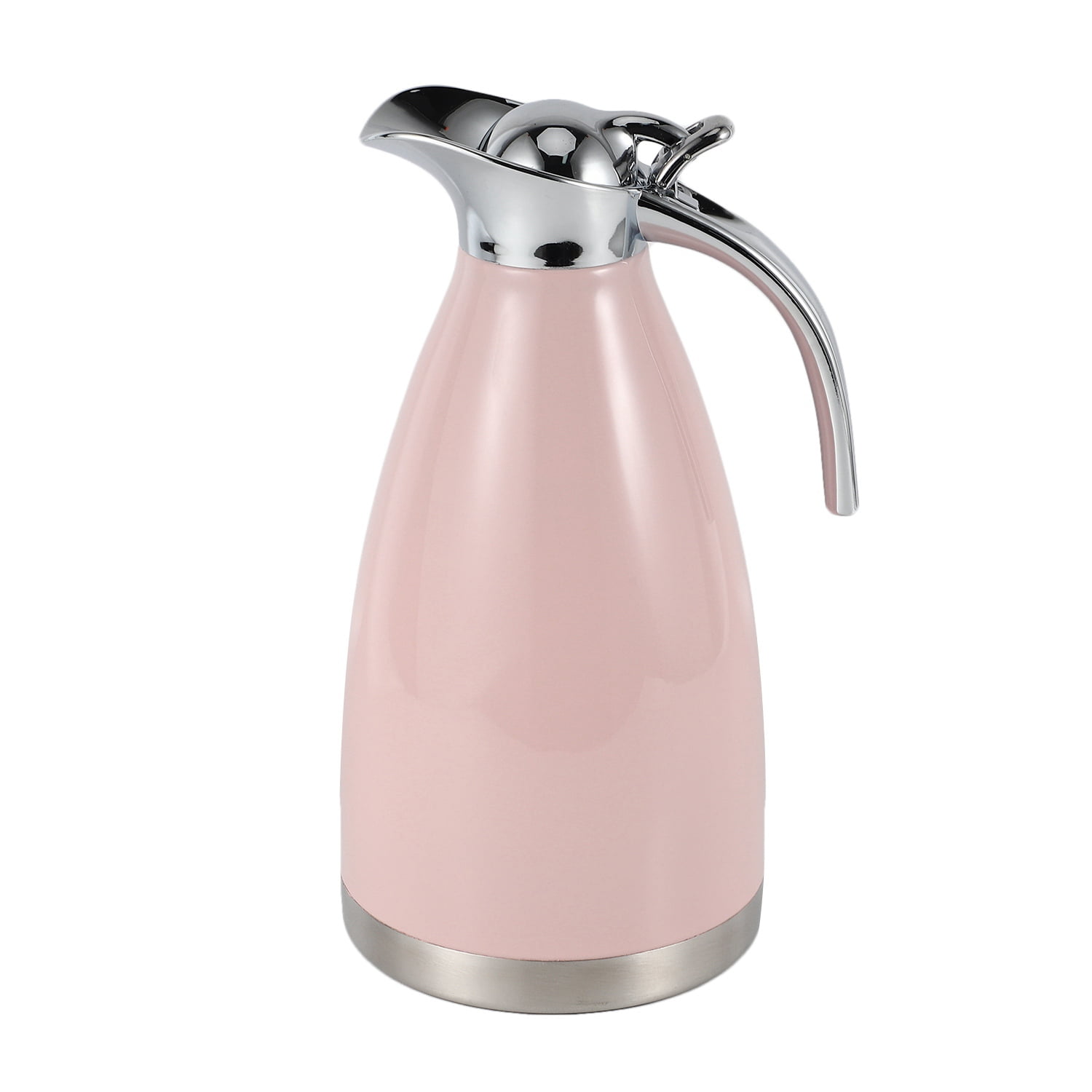 2L Flask Thermal Hot Water Jug Pitcher Stainless Steel Double Layer ...