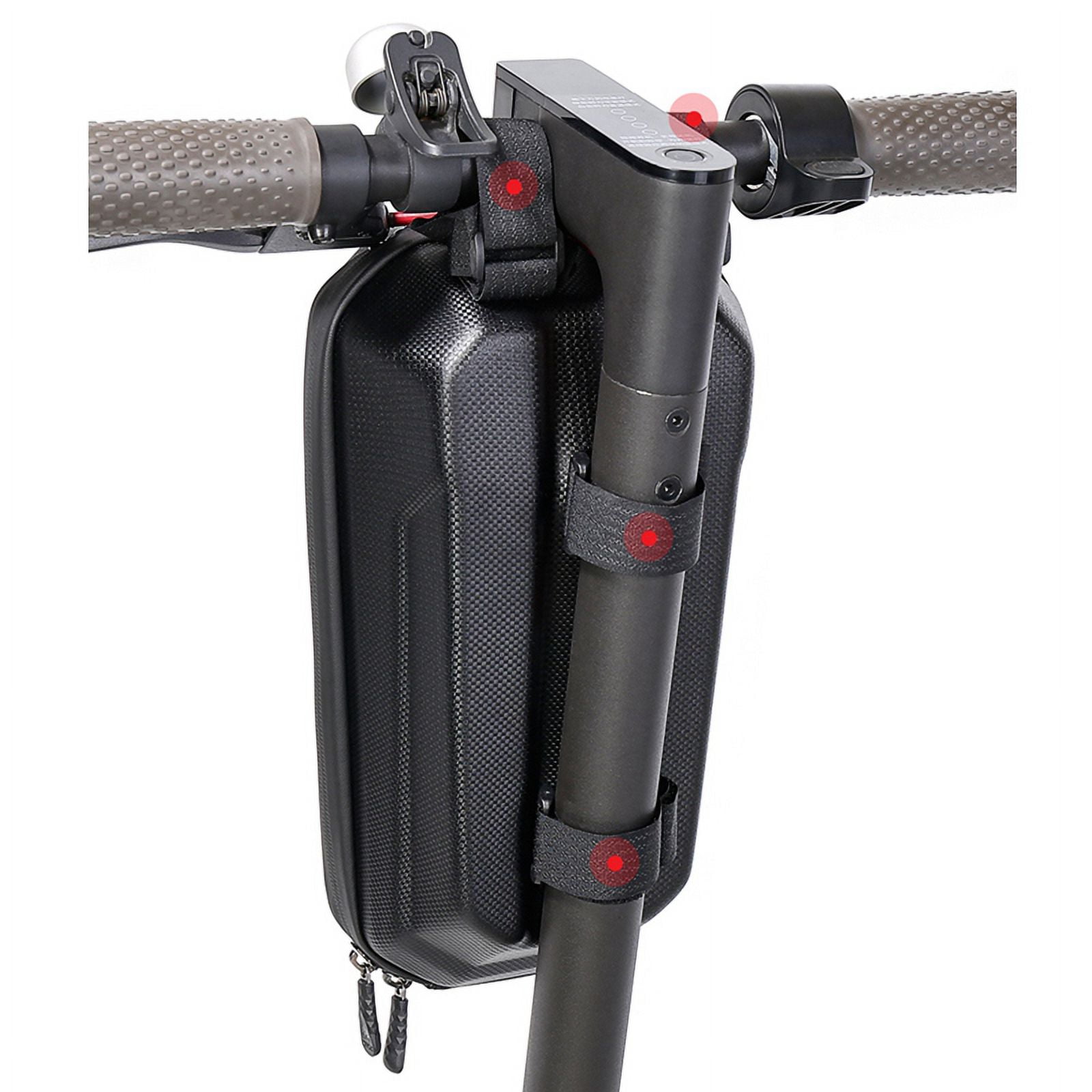 2L Front Storage Hanging Bag EVA Waterproof Electric Scooter Bag Night ...