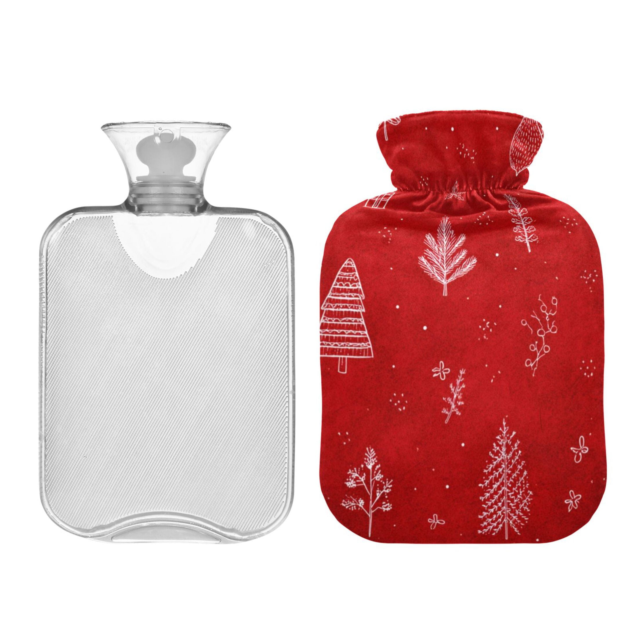 2L Fully Printed Hot Water Bottle Cover + Hot Water Bottle For Hot ...