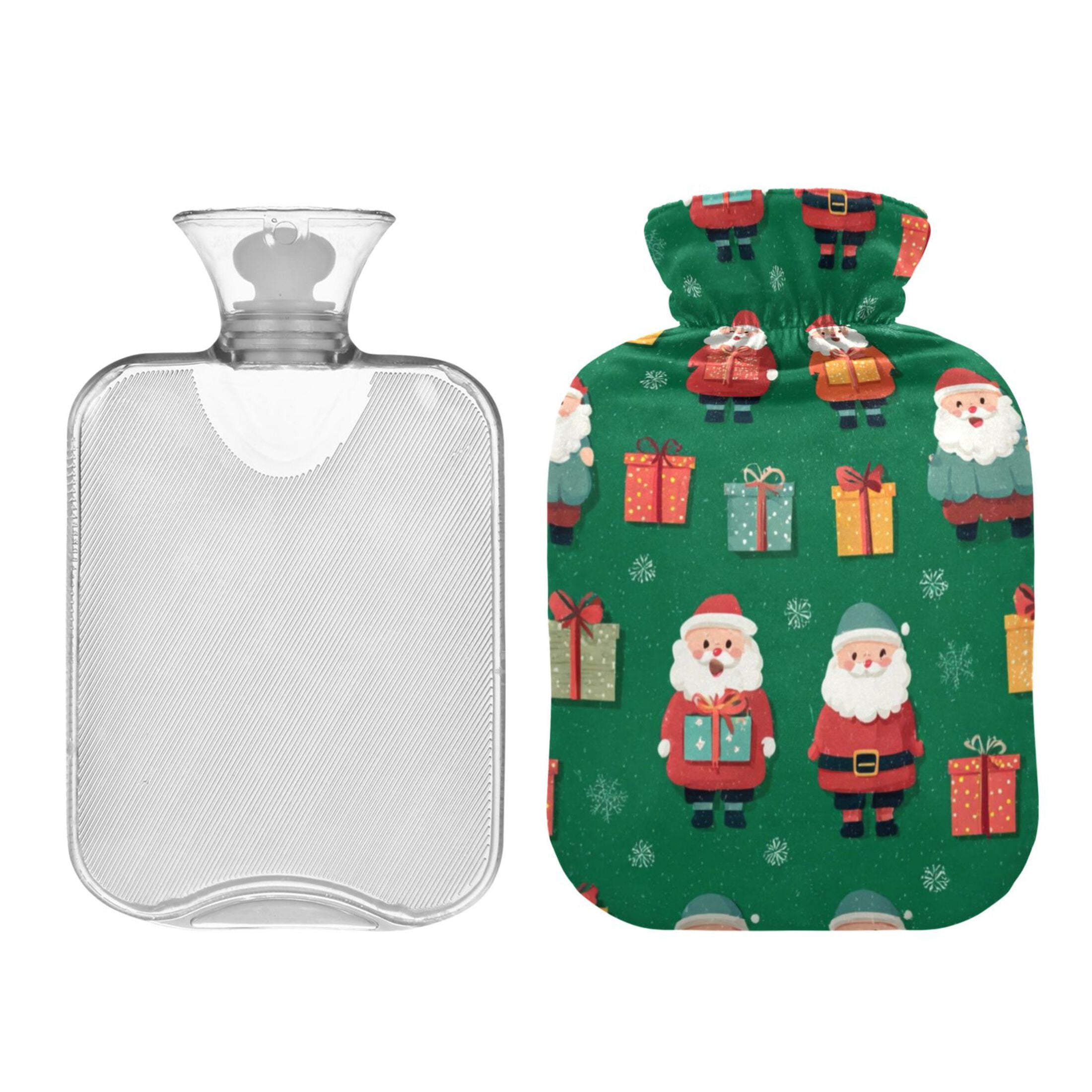 2L Fully Printed Hot Water Bottle Cover + Hot Water Bottle For Hot ...