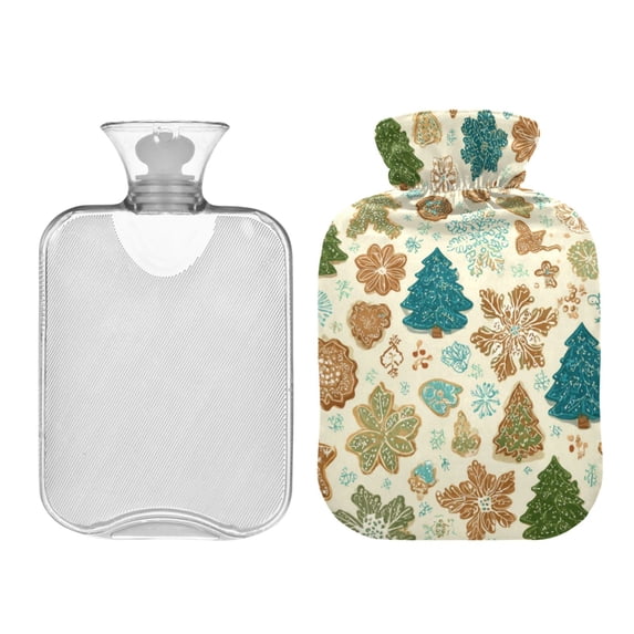2L Fully Printed Hot Water Bottle Cover + Hot Water Bottle For Hot ...