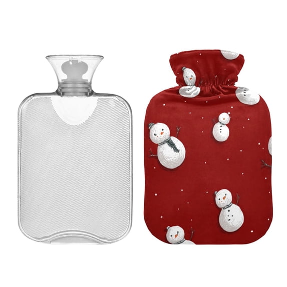 2L Fully Printed Hot Water Bottle Cover + Hot Water Bottle For Hot ...