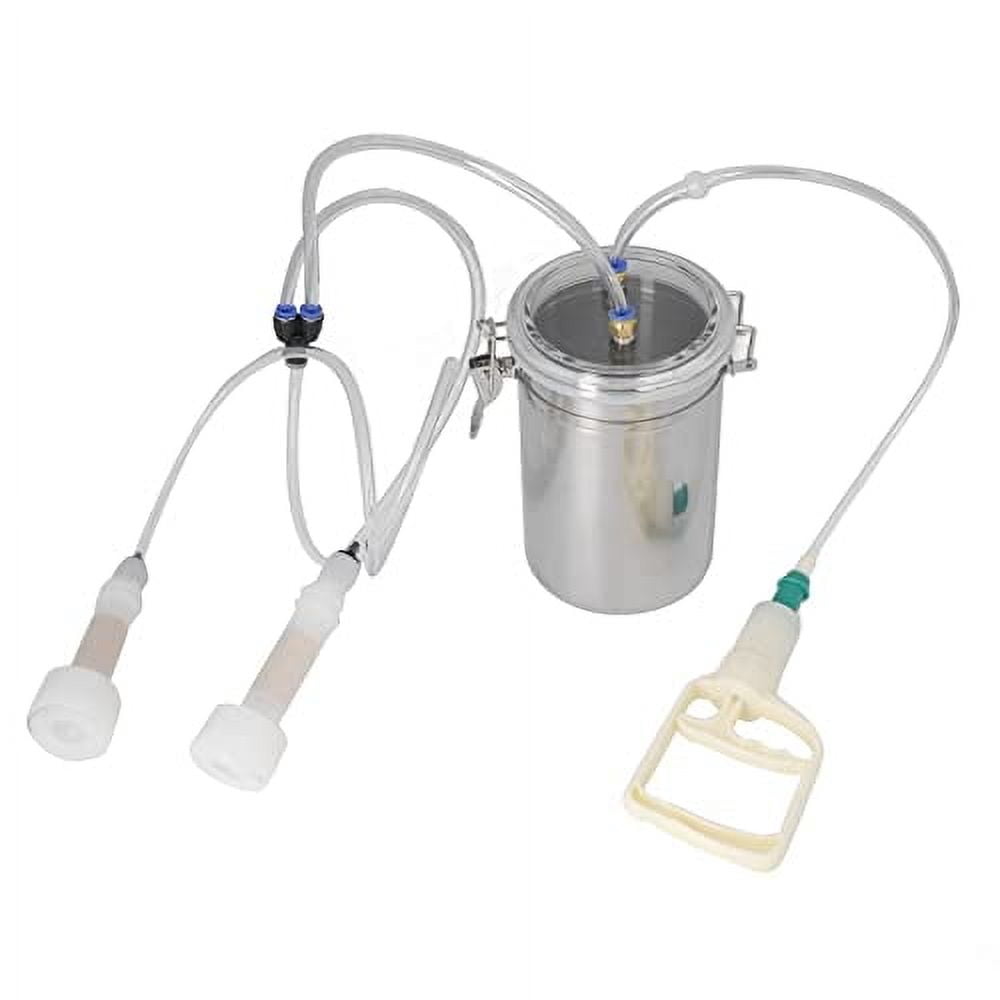 2L Milking Machine for Goats Cows, Effort Saving Milker Machine with ...