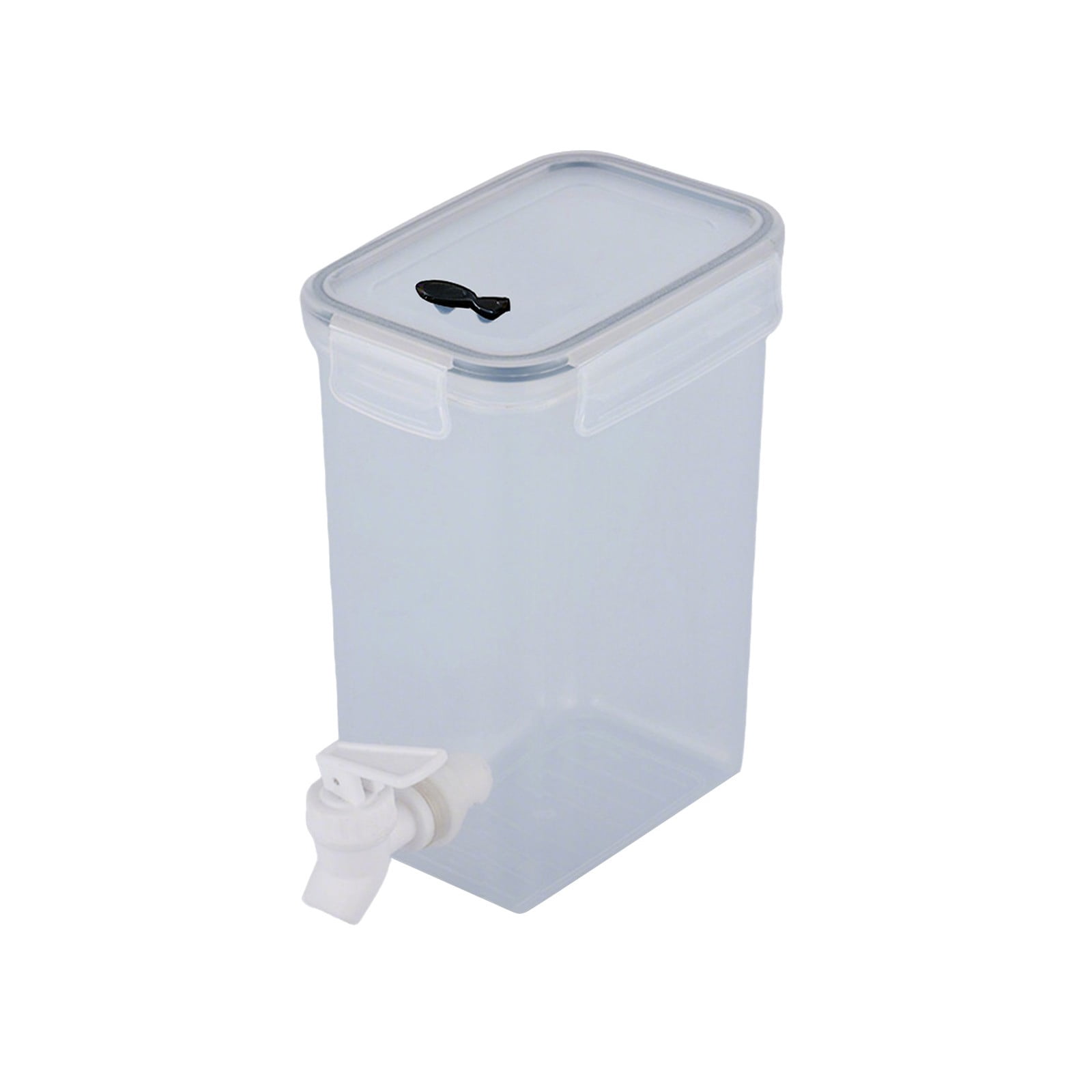2L Plastic Water Dispenser with Faucet, Fruit Infuser Beverage ...