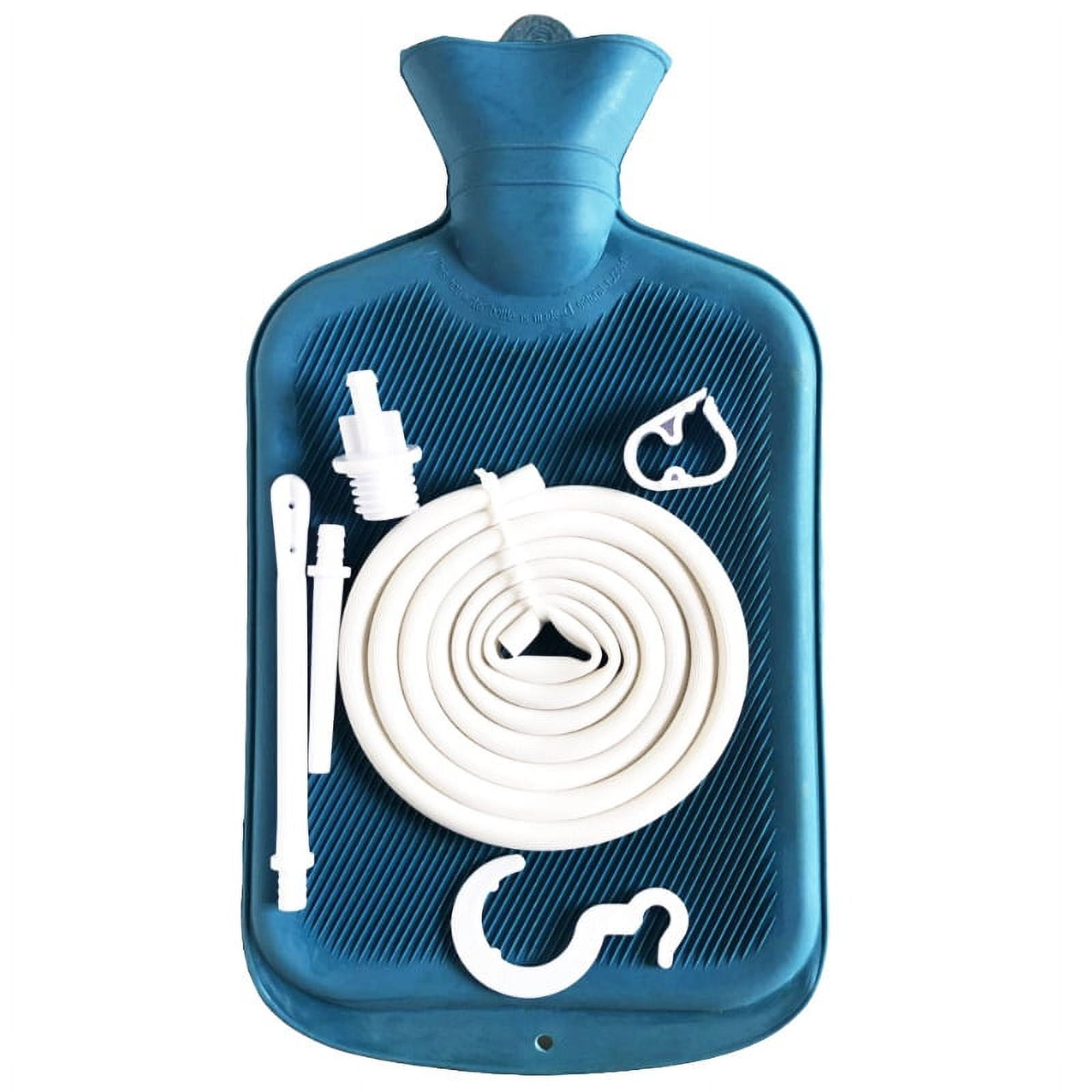 2L Rubber Enema Bag Kit Anal Douche Vaginal Douche Enema Cleaner ...
