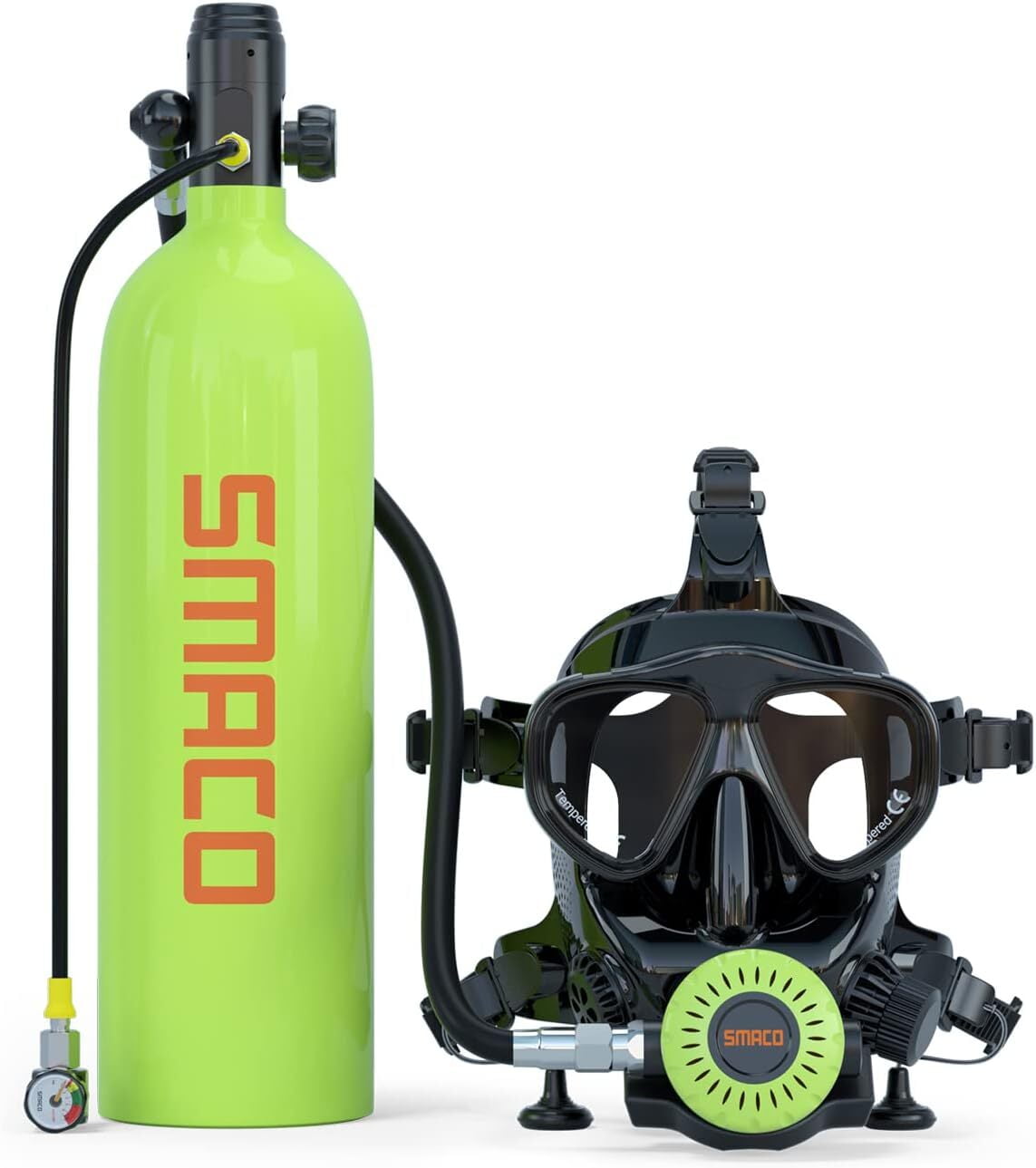 2L Scuba Tank S700PLUS Oxygen Diving Tank Diving Equipment with Hand ...