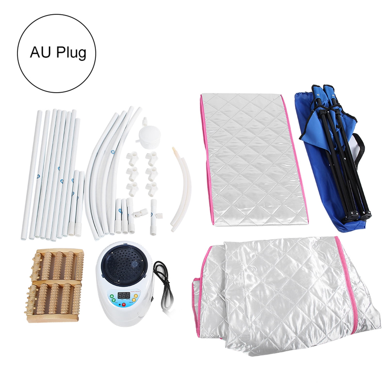 2L Upgrated Home Spa Steam Sauna Tent Loss Weight Slimming Body & Face ...