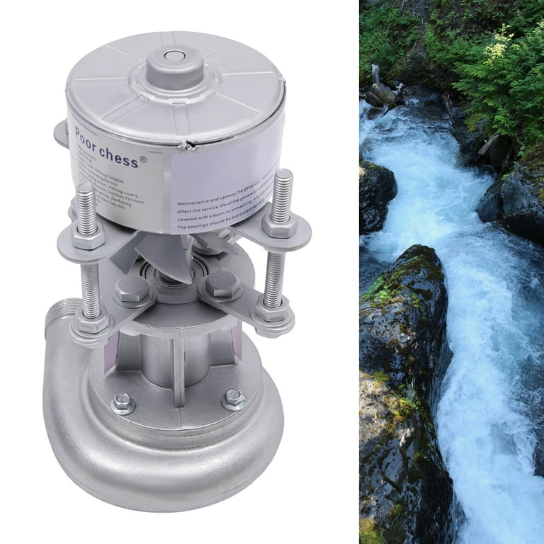 Mini Water Turbine Generator Electricity 3kW Water Turbine Generator