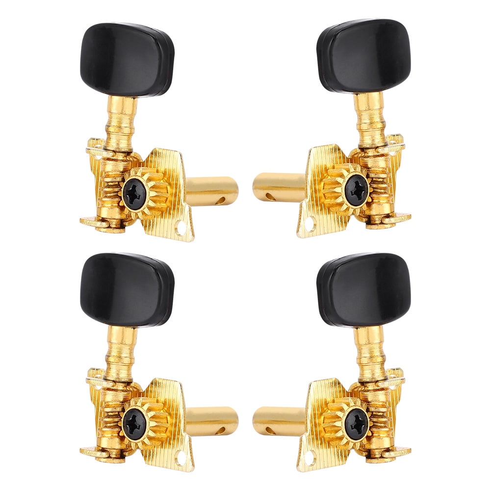 2L2R Black Button Gold Bady Classical Style Ukulele Tuning Pegs Machine ...