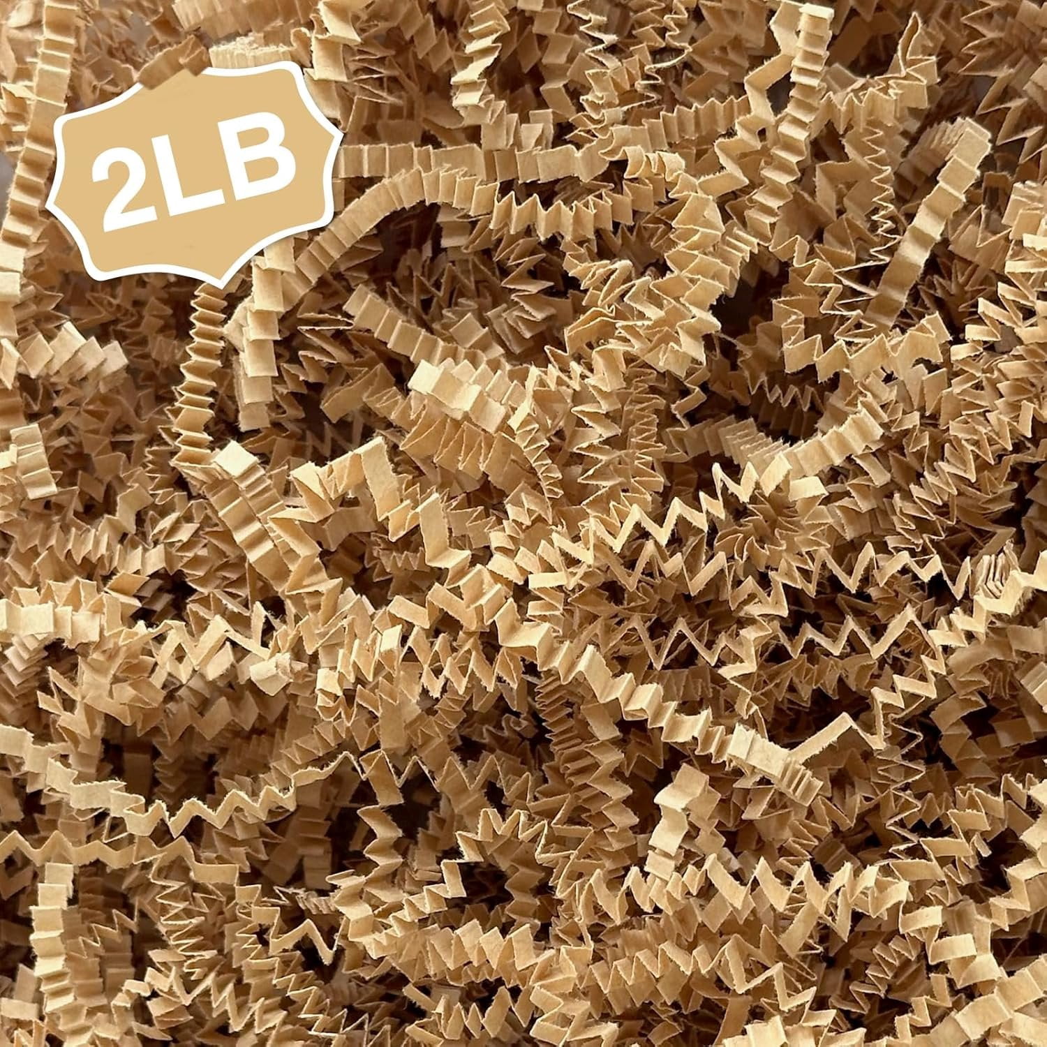 2LB Crinkle Cut Paper Shred Filler for Bag Box Basket Confetti Paper ...