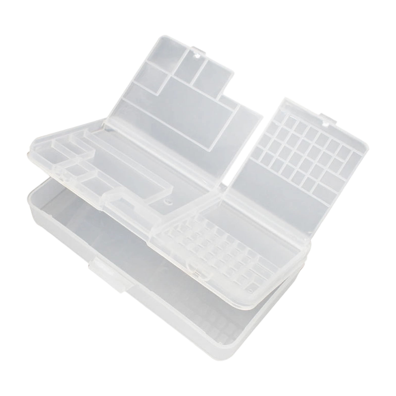 2Level Tool Organizers Clear Plastic Construction Removable Tray For ...