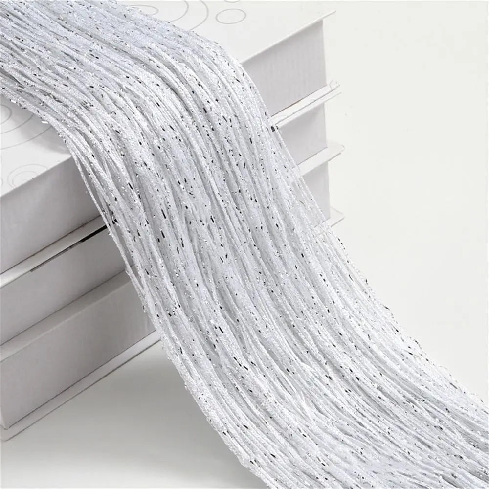 2M*1M String Curtain Panels Door Fly Screen Hanging Beaded Curtains ...