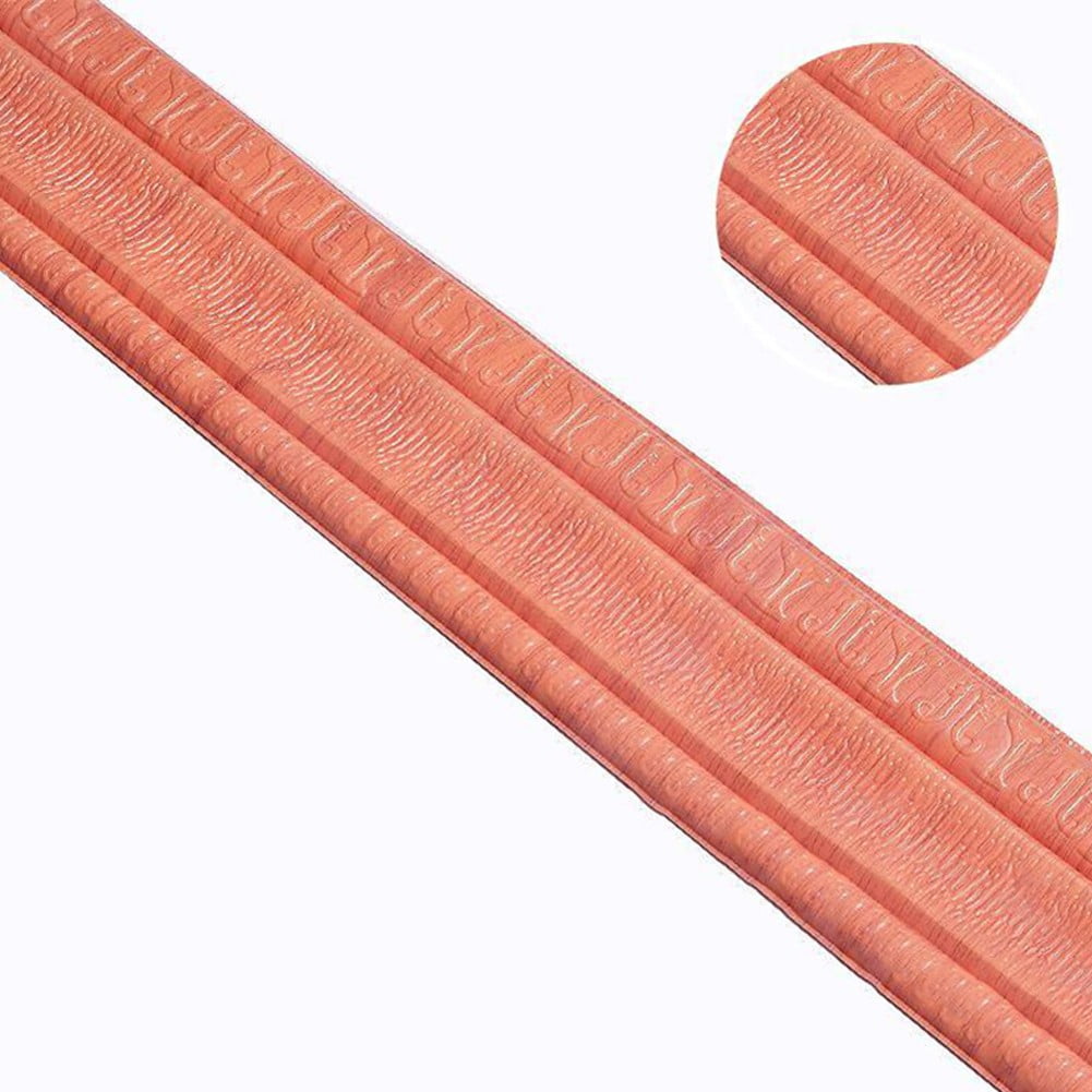 2M 3D Wall Trim Line Skirting Border Self Adhesive Waterproof Baseboard ...