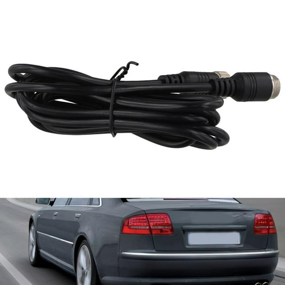 2M 4-Pin Video Extension Cable Wire For Car Bus Truck Reversing Rear ...