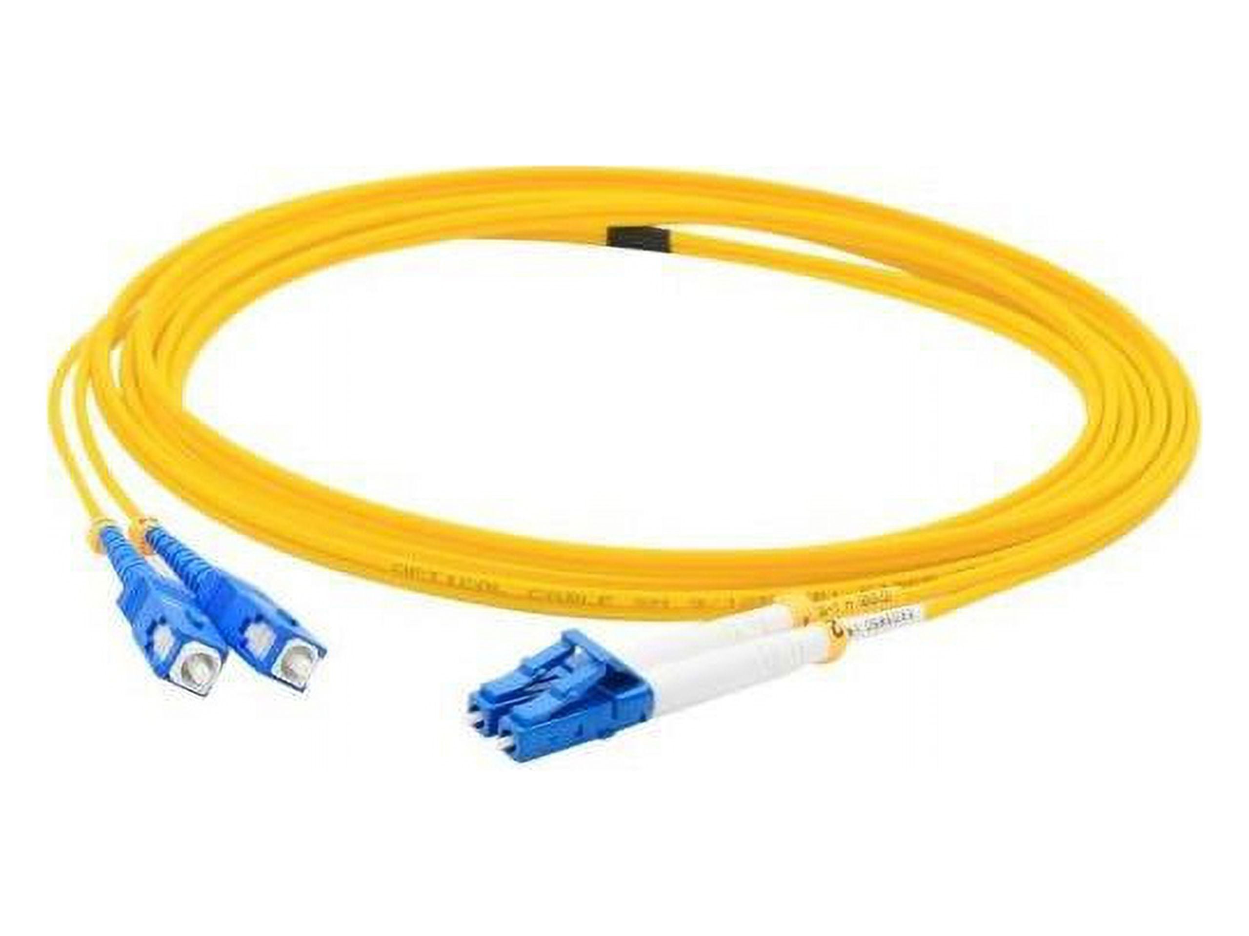 2M DUPLEX FIBER SMF LC/SC M/M 9/125 DUPLEX CABLE ADD-SC-LC-2M9SMF - Walmart Business Supplies