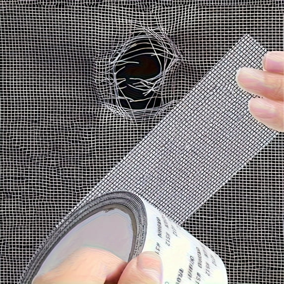 2M Heavy-Duty Screen Repair Tape – Self-Adhesive Fiberglass Mesh for ...
