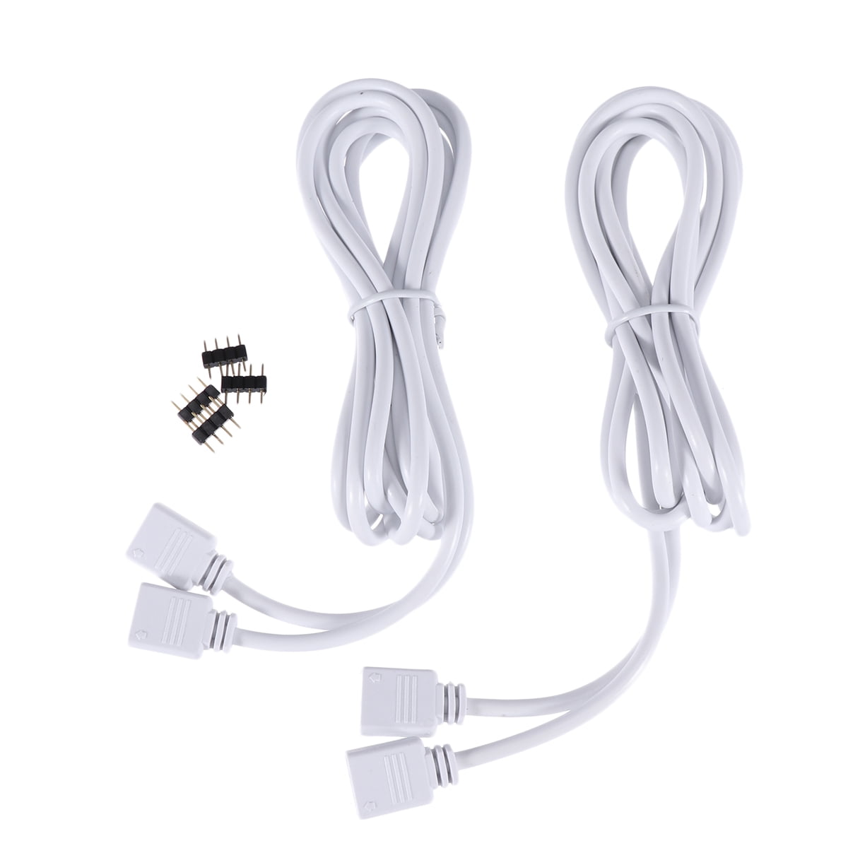 2M Length Double-Ended RGB Lightening Extended Cord LED Connector for ...