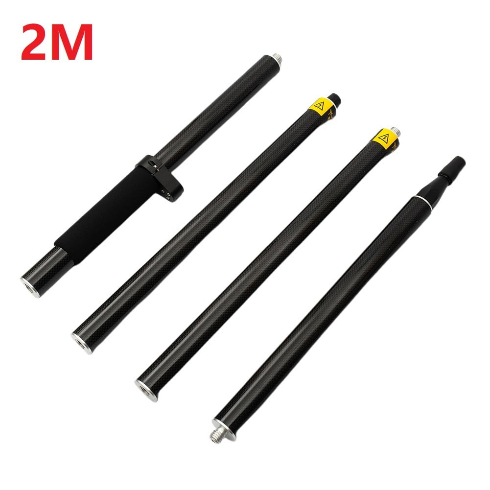 2M Length Survey Pole Gps Prisms Pole Carbon Fiber Pole Gps Gnss Rtk ...