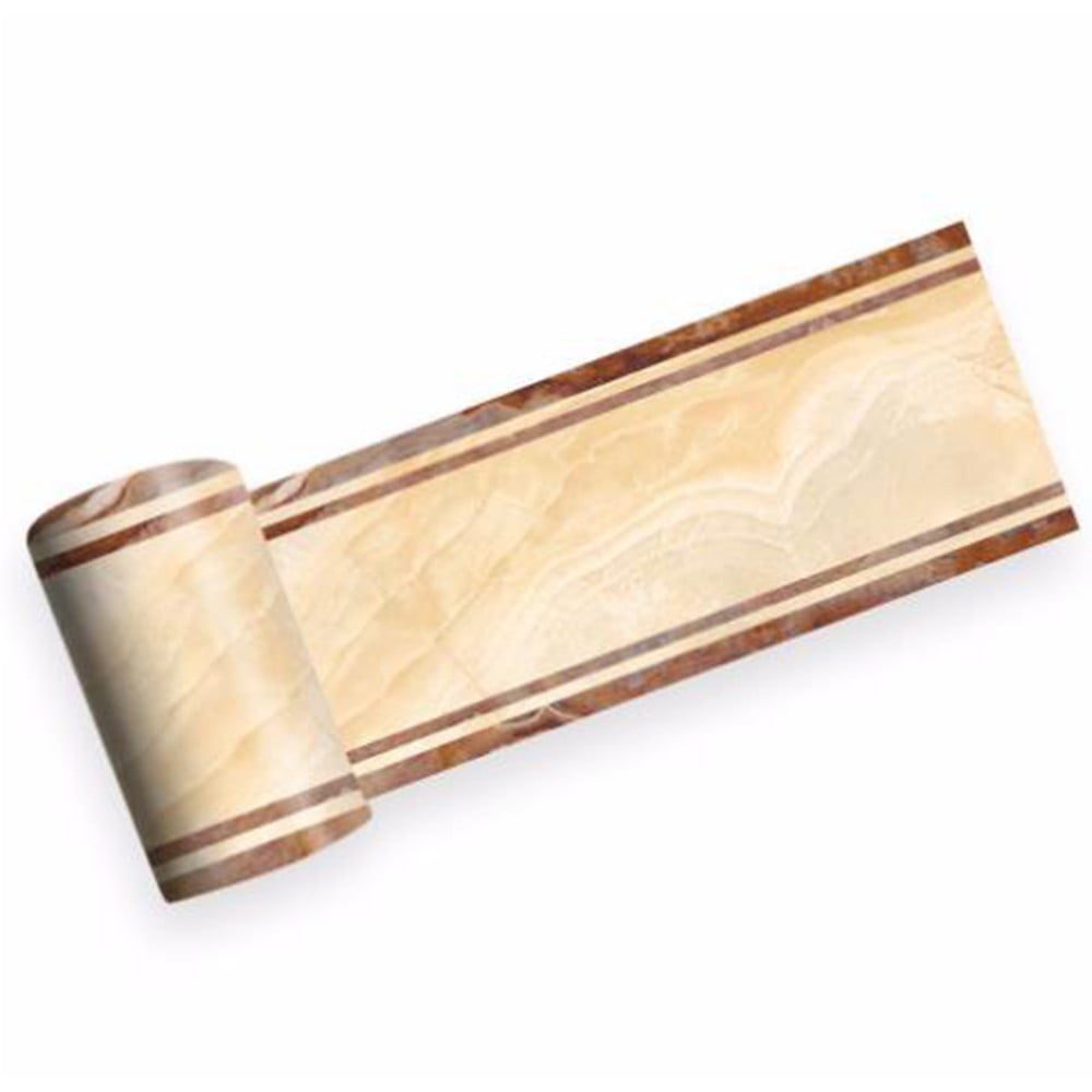 2M Marble 3D Self-adhesive Bathroom Kitchen Wall Stair Floor Border ...