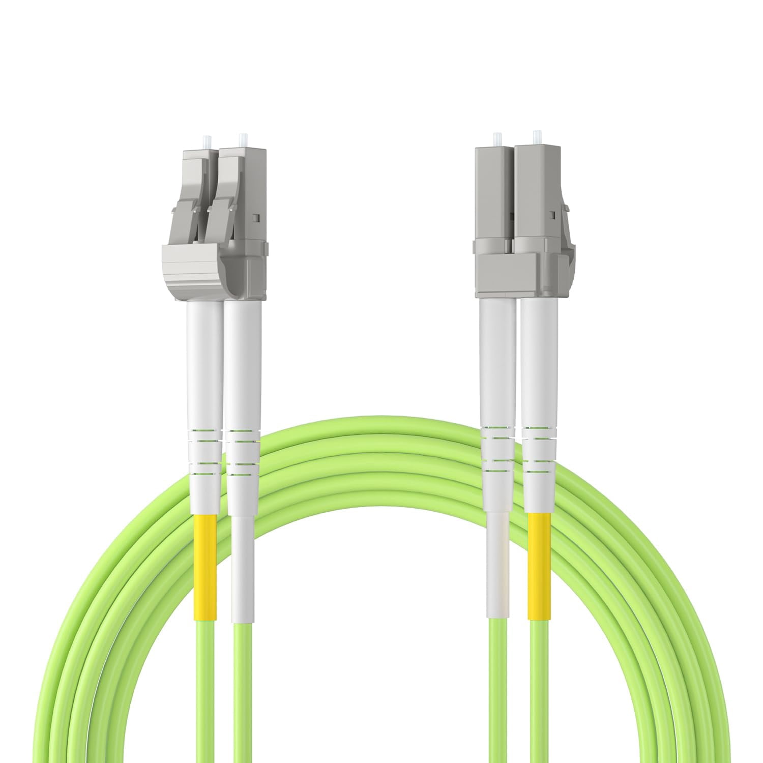 2M OM5 LC to LC Fiber Patch Cable, 1G/10G/40G/100G Multimode Fiber ...