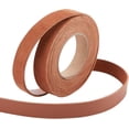 2M PVC Imitation Leather Ribbons for Clothes Bag Making Sienna 12.5mm 2 ...