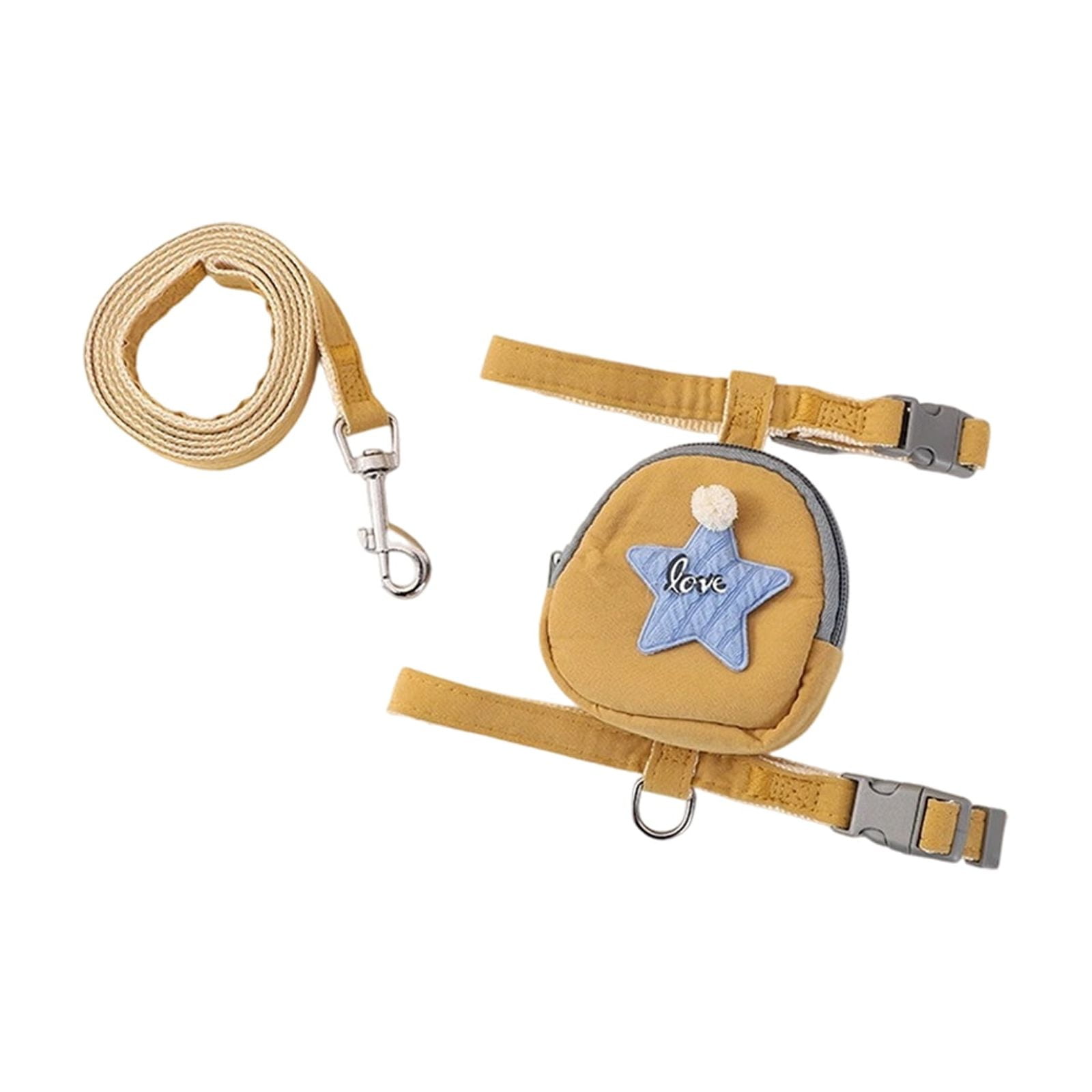 2M Pet Portable Chest Dog Leash, Lightweight With Adjustable Straps And ...