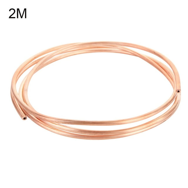 2M Red Copper Straight Tube Air Conditioning Copper Tube Soft Copper ...