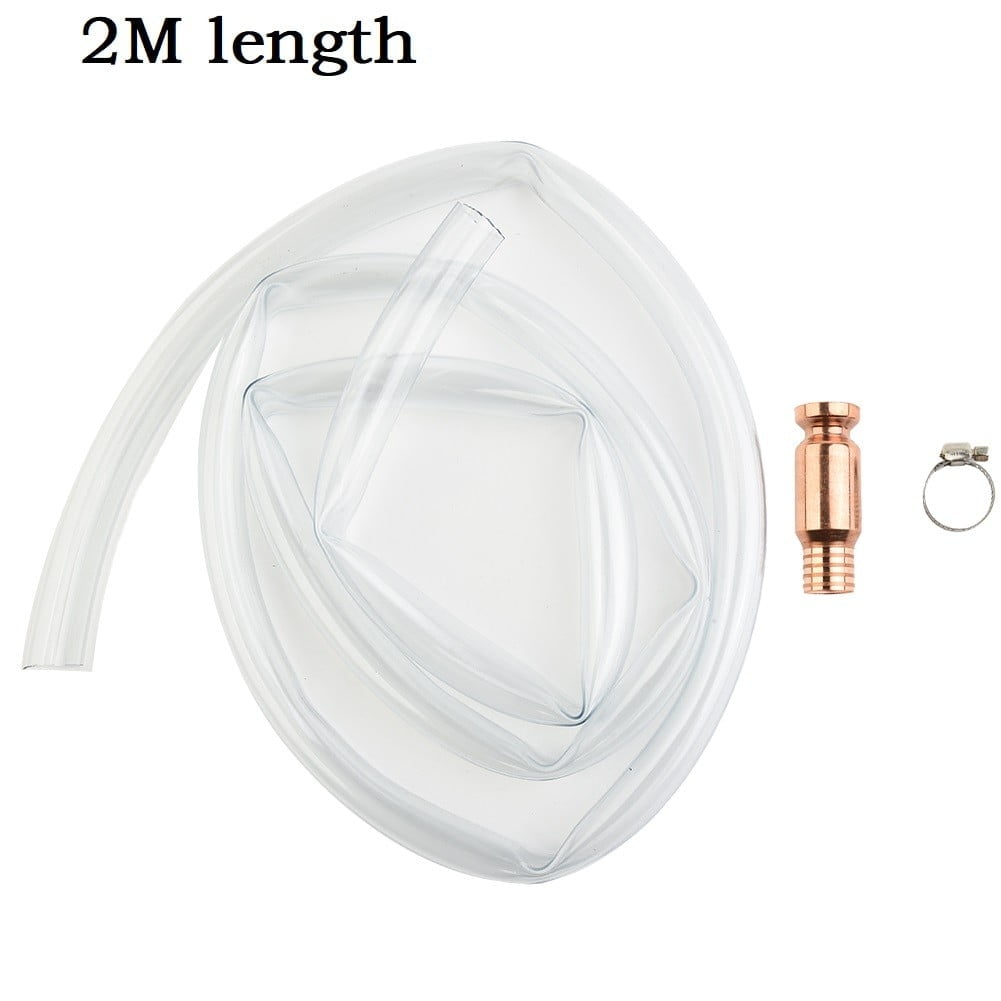 2M Safety Self Priming Copper Siphon Syphon Jiggler Hose For Fuel Oil ...