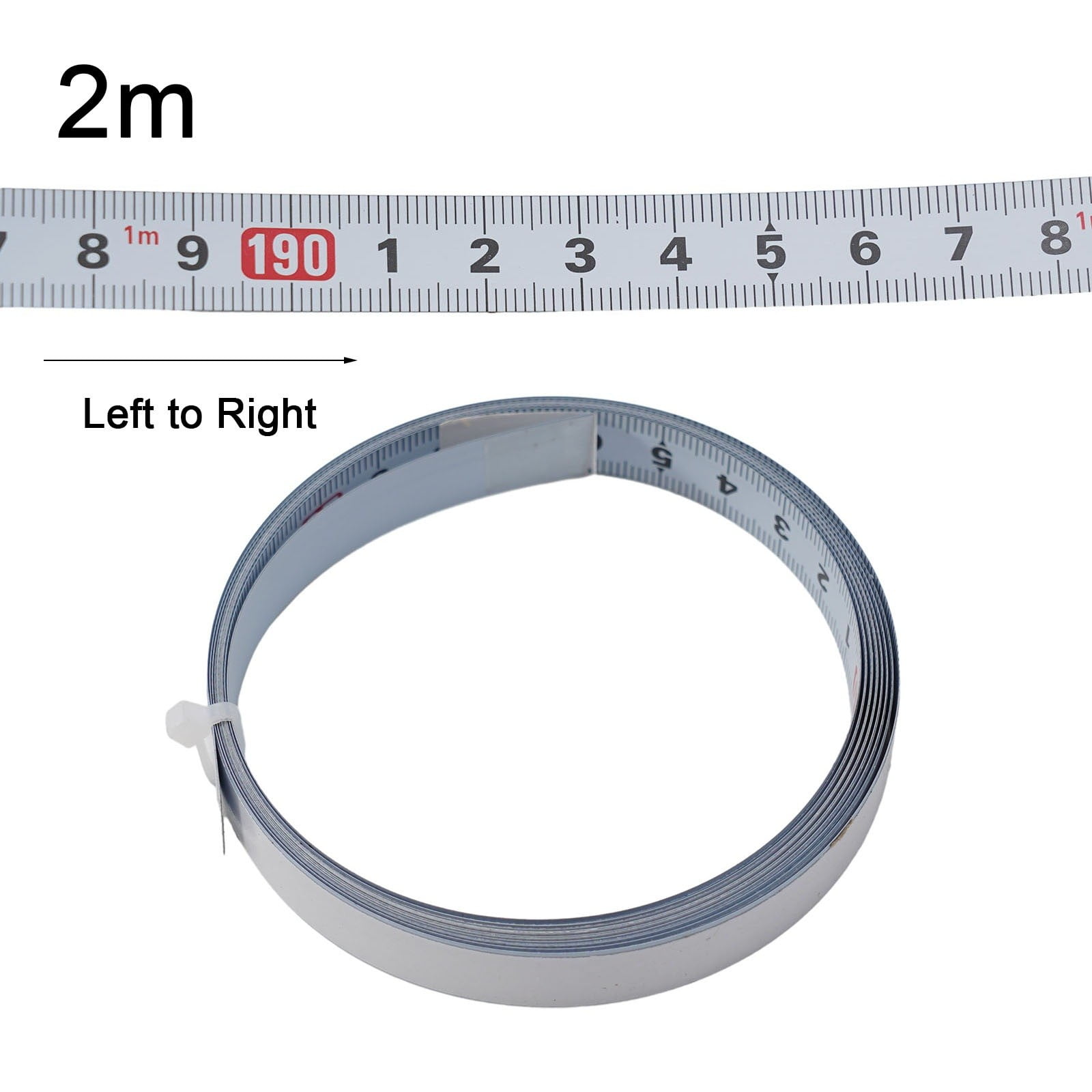 2M Self Adhesive Metric Miter Track Tape Measure Scale Ruler ...