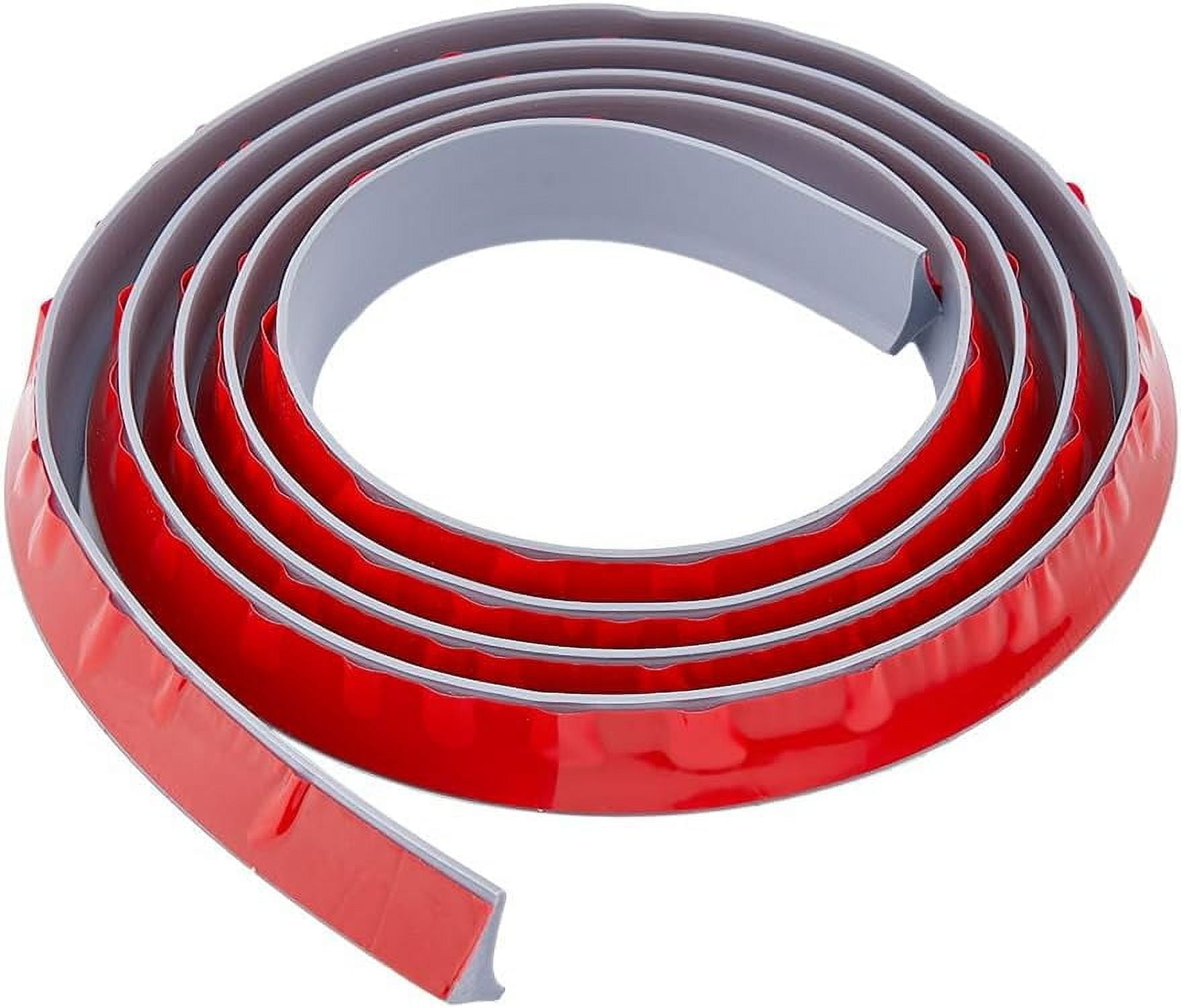 2M Shower Threshold Water Barrier TPE Collapsible Wet Room Floor Barrier Dam Self Adhesive ...