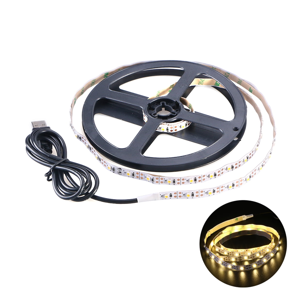 2M Strip Lights Waterproof 3528 LED Lights Strip for Birthday Christmas ...