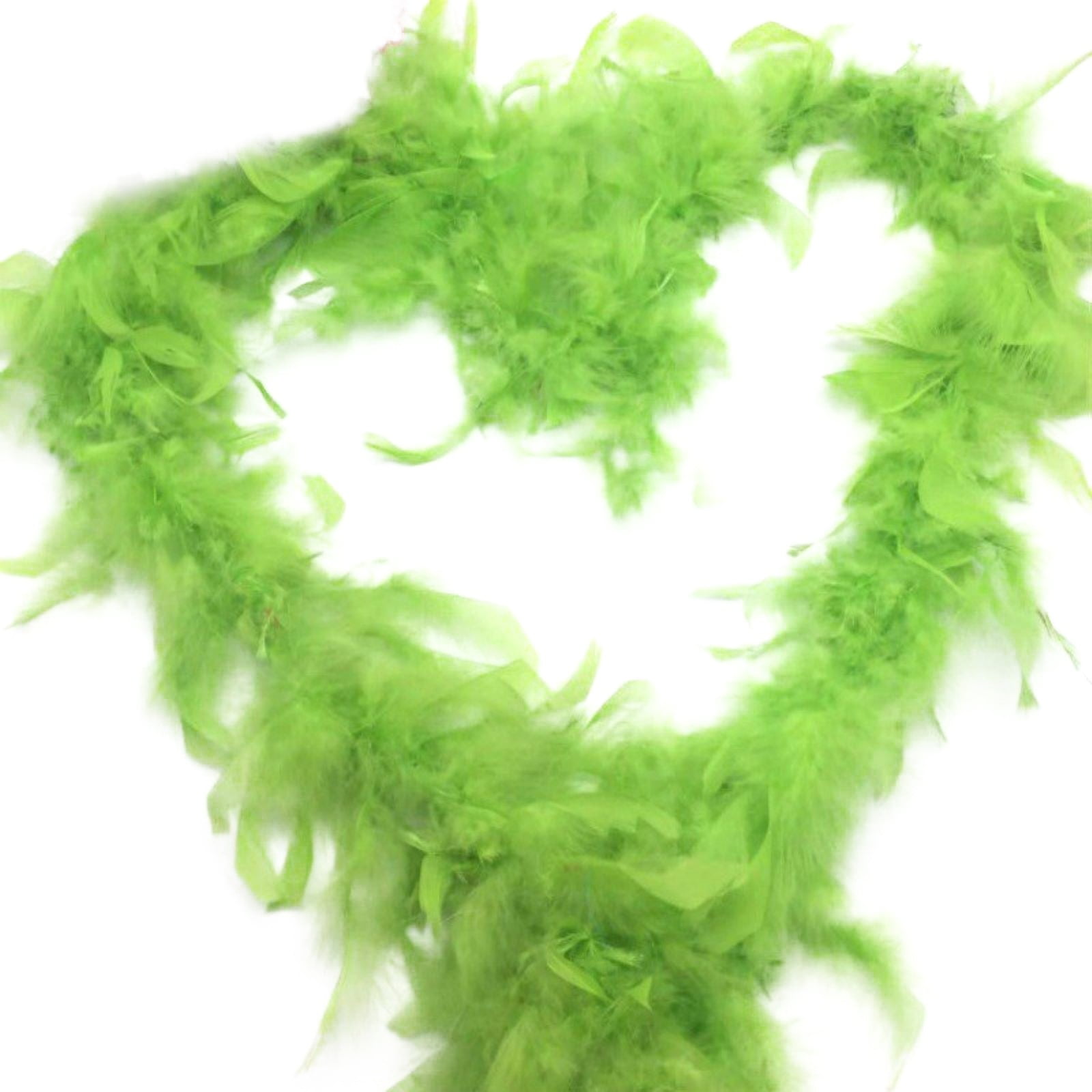 2M White Feather Boa Scarf for Flapper Dance Costume Party Show Decor ...