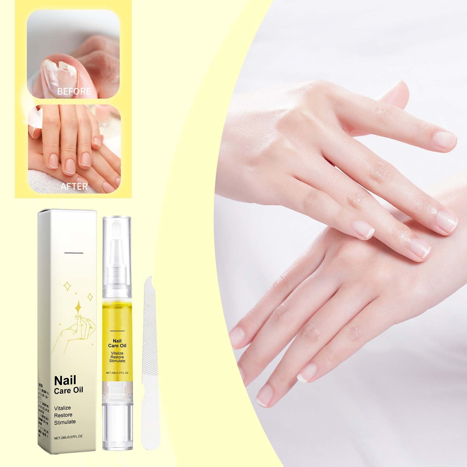 2ML Nail Care Solution Effectively Nourishes Nails And Is Suitable For ...