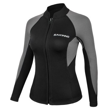 Charmo Women Half-Zipper Floral One Piece Surfing Wetsuit - Walmart.com