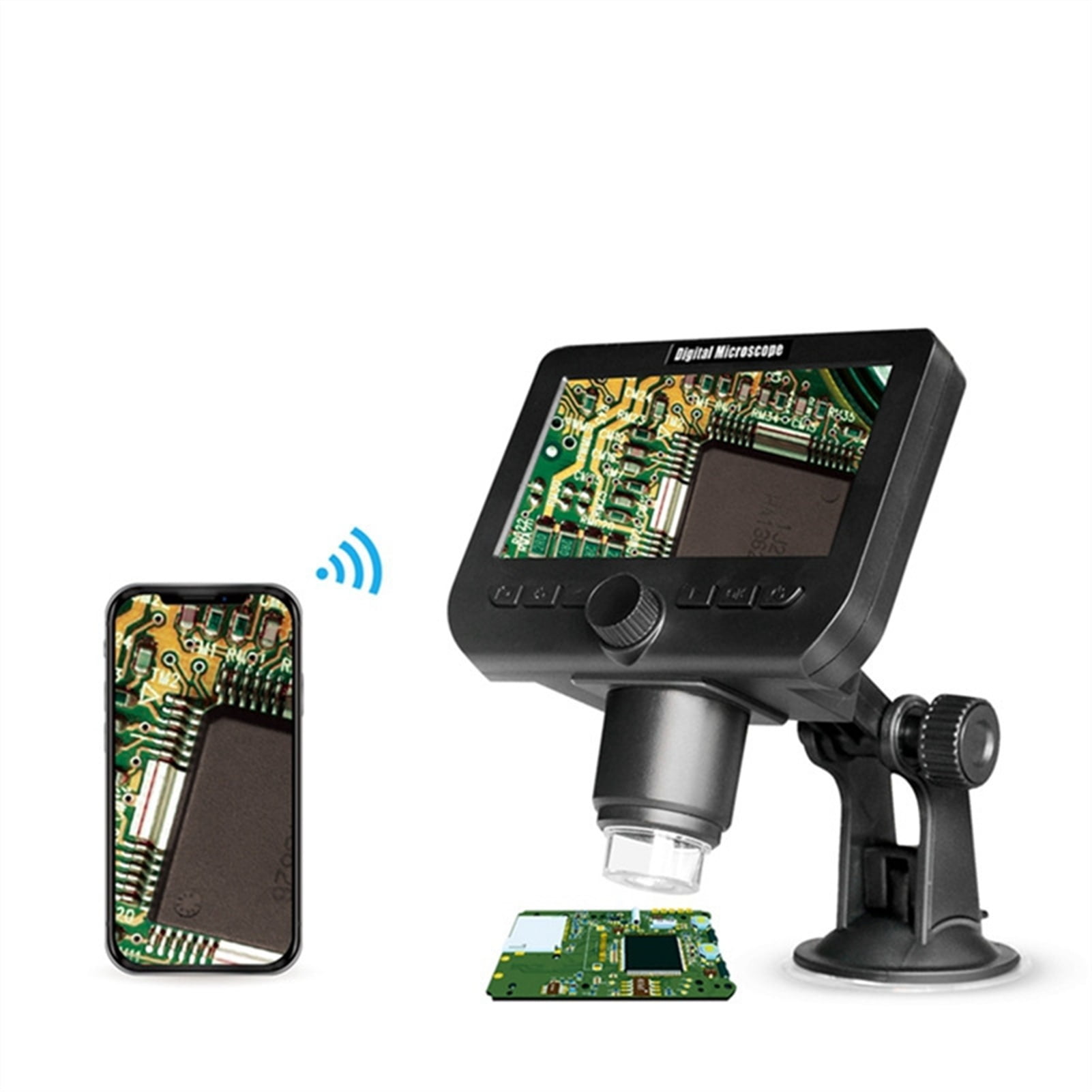 2MP 4.3 Inch 1000X Wifi Digital Microscope Mobile Phone With Screen ...