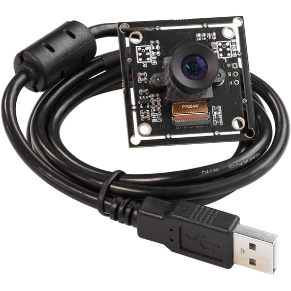 2MP Global Shutter USB Camera, 50fps OV2311 Monochrome UVC Webcam ...