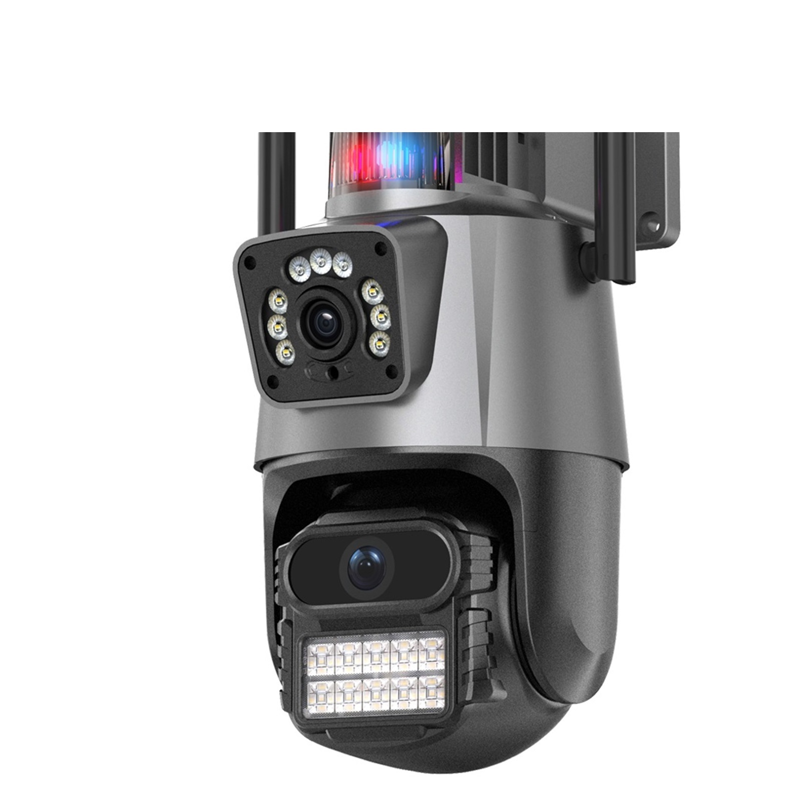 2MP IP Camera Outdoor PTZ Dual Lens Dual Screen Auto Tracking ...