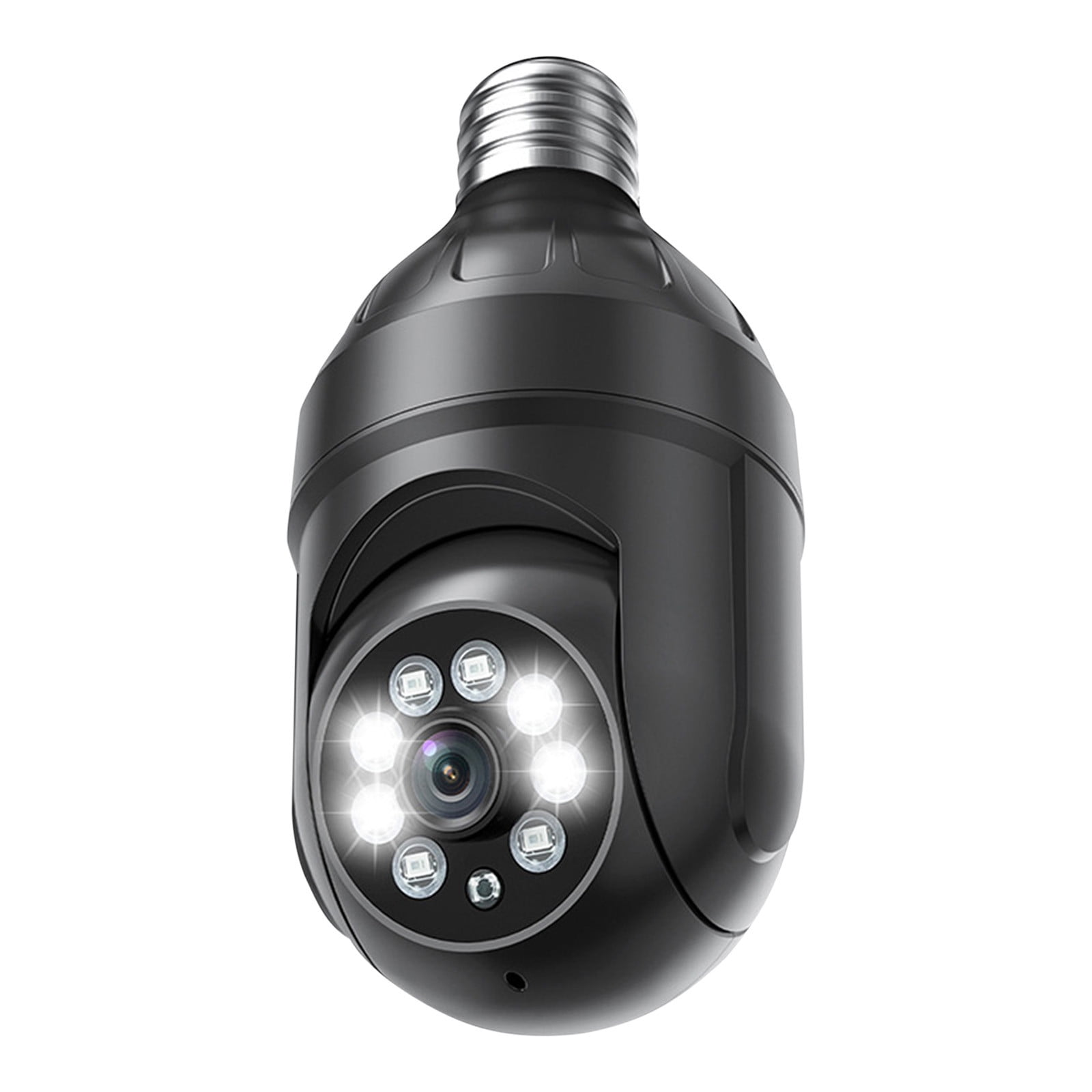 2MP WiFi Light Bulb Camera,1080P Pan Tilt Wireless 2.4Ghz E27 Panoramic ...