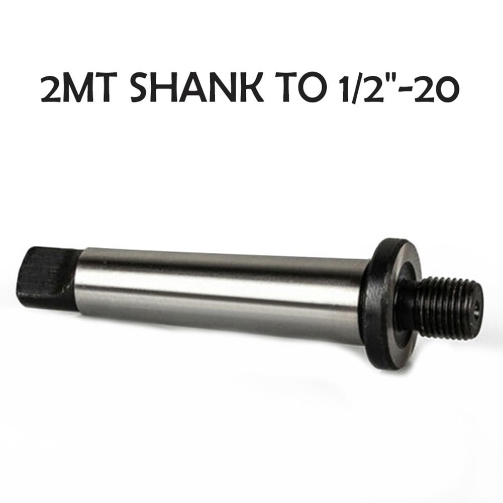 2MT Shank To 1/2\'\'-20 Threaded Drill Chuck Arbor for Morse Taper MT2 ...