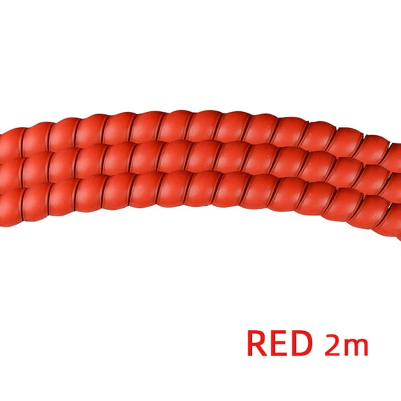 2Meters Spiral Cable Protector Line Organizer Tube Motorcycle Wire ...