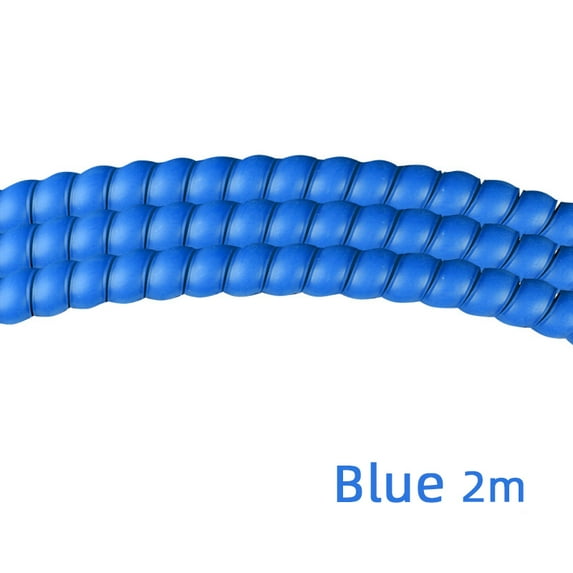 2Meters Spiral Cable Protector Line Organizer Tube Motorcycle Wire Protection Sleeve Flame ...