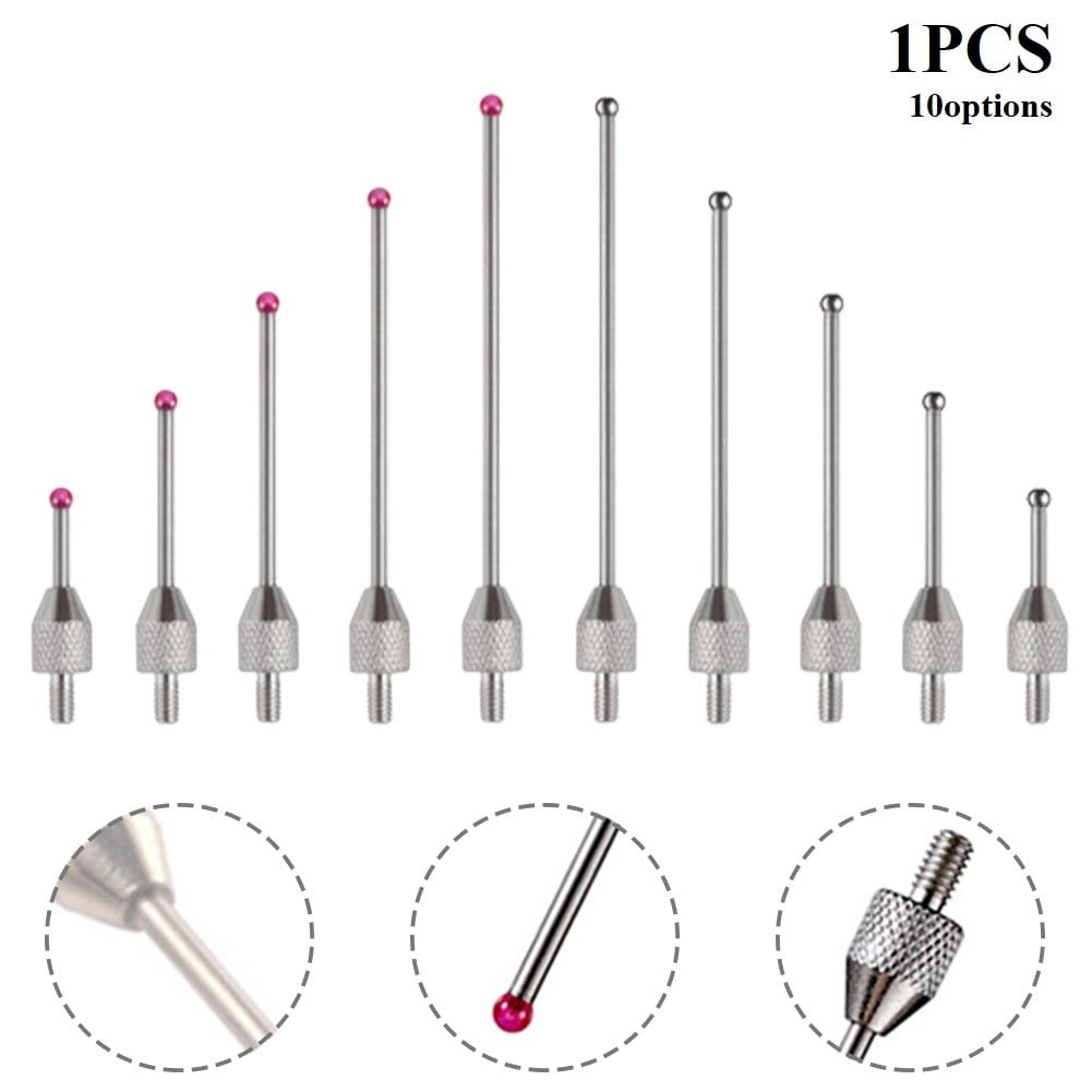 2Mm Carbuncle Tungsten Steel Head M2.5 Thread Micrometer Gauge ...