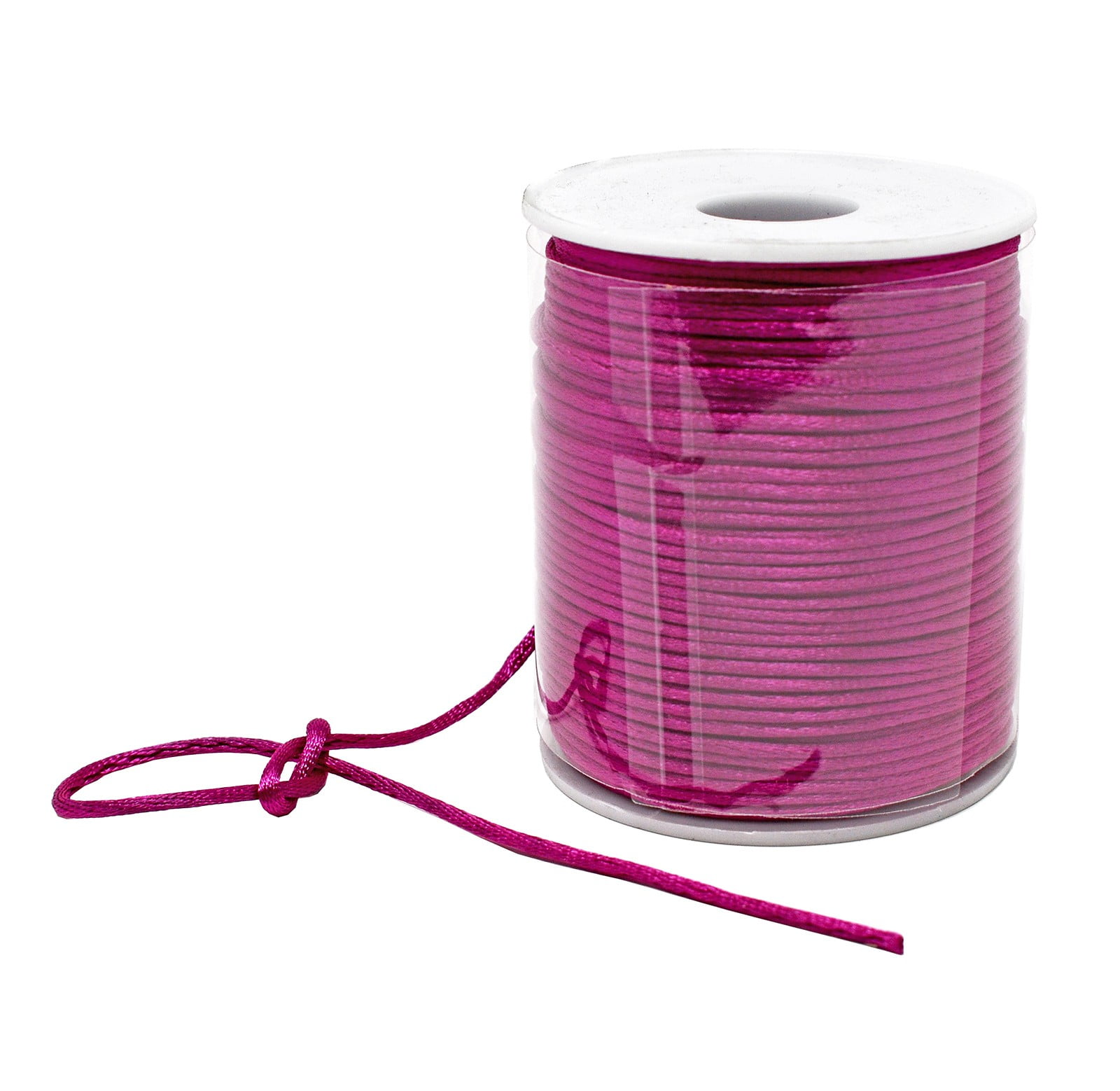 2Mm Hand Braided Rope, Furenl Satin Rattail Cord - 2Mm X 100 Yards ...