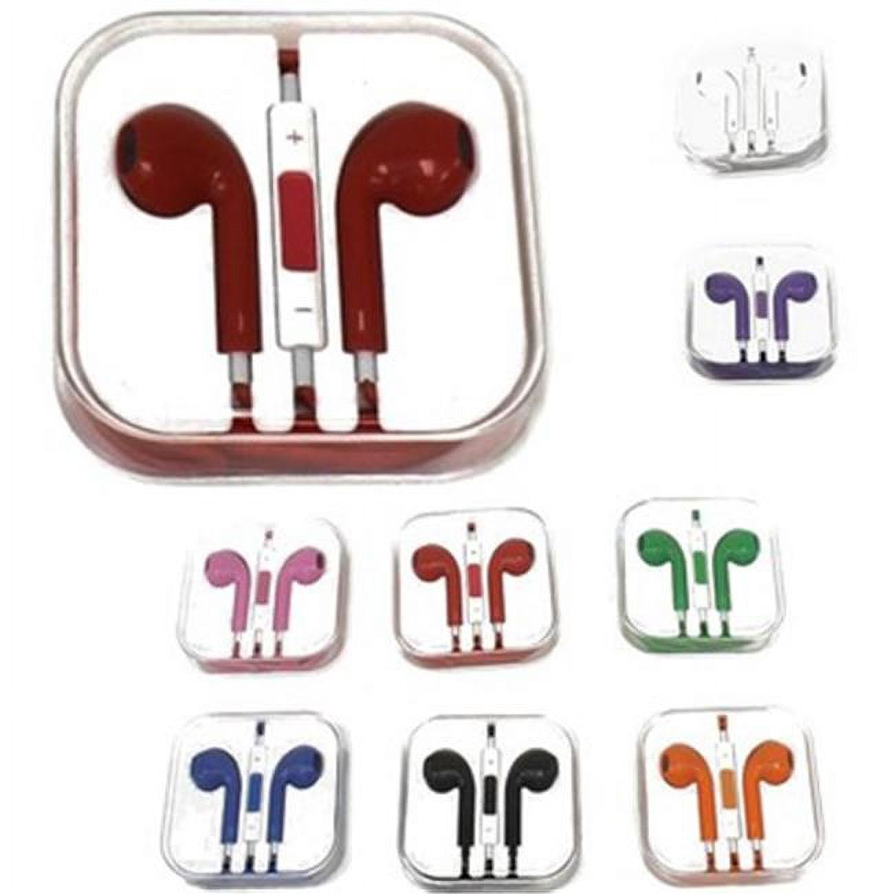 2Moda 1875276 8820-I Cell Phone Ear Buds with Volume Control - Case of ...